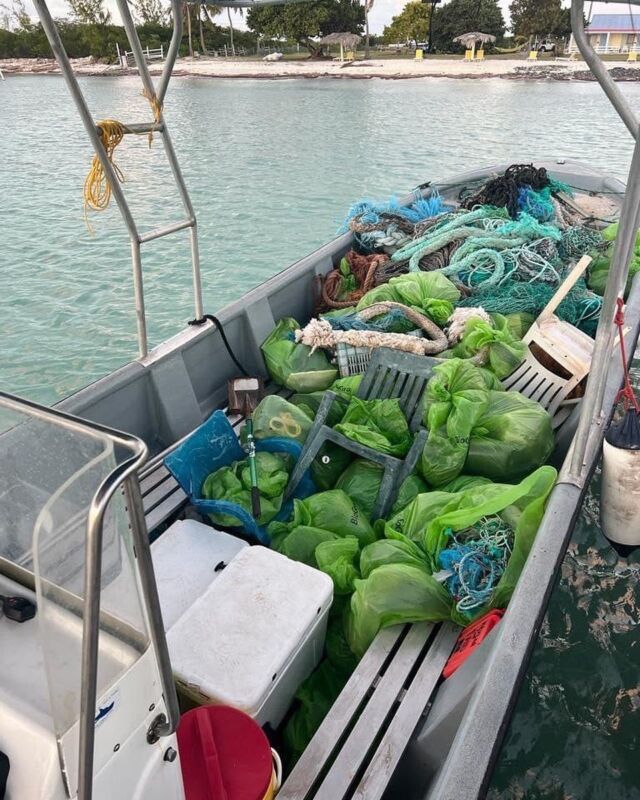 Beach Clean Up at Cane Garden Bay - BVI Wreck Week